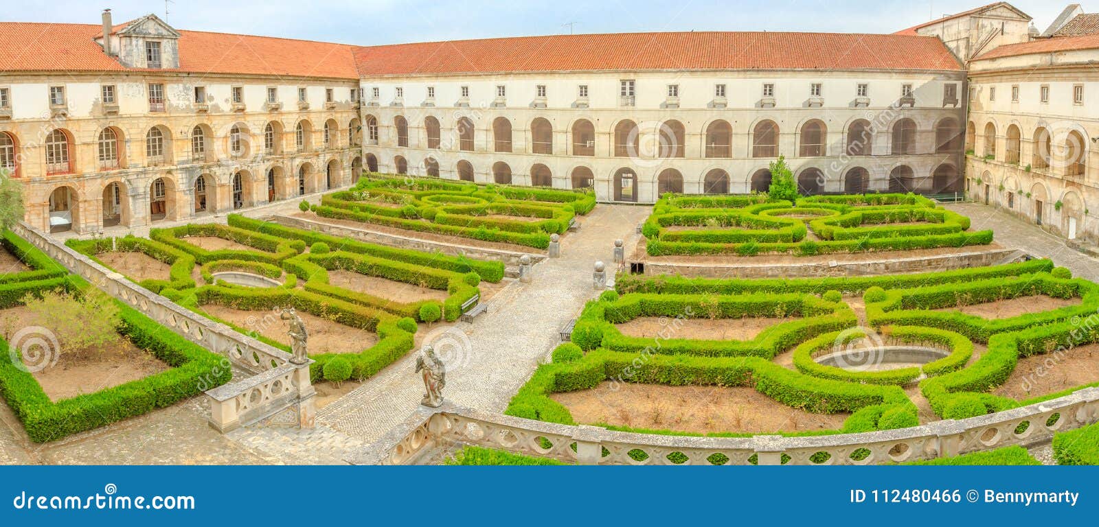 Panorama Del Monasterio De Alcobaca Foto de archivo - Imagen de europeo ...
