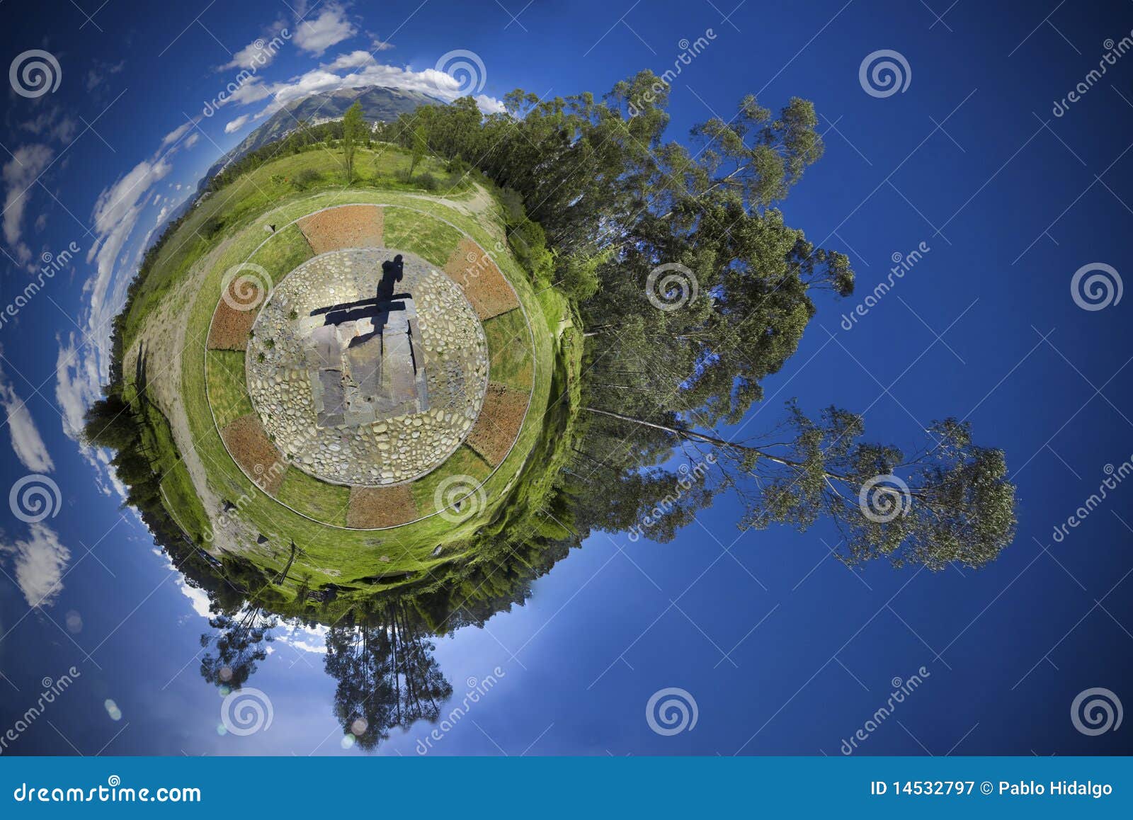 Panorama del planeta 360 imagen de archivo. Imagen de grado - 14532797