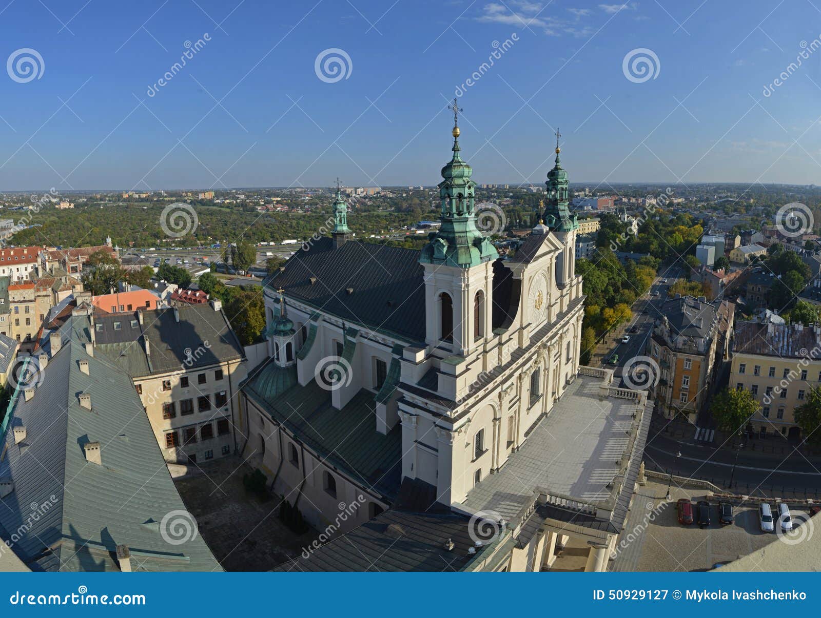 Panorama Di Lublino (Polonia) Immagine Stock - Immagine di europa ...