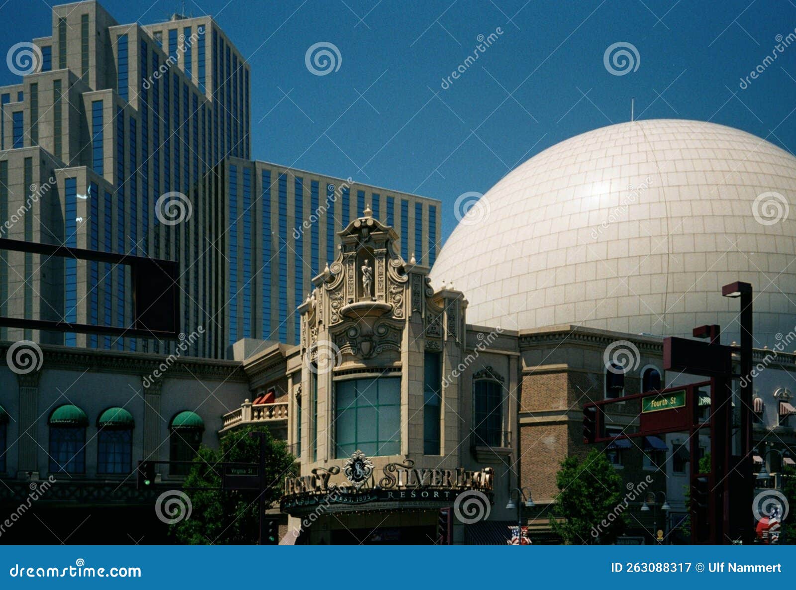 Panorama of Downtown Reno, Nevada Editorial Photography - Image of ...