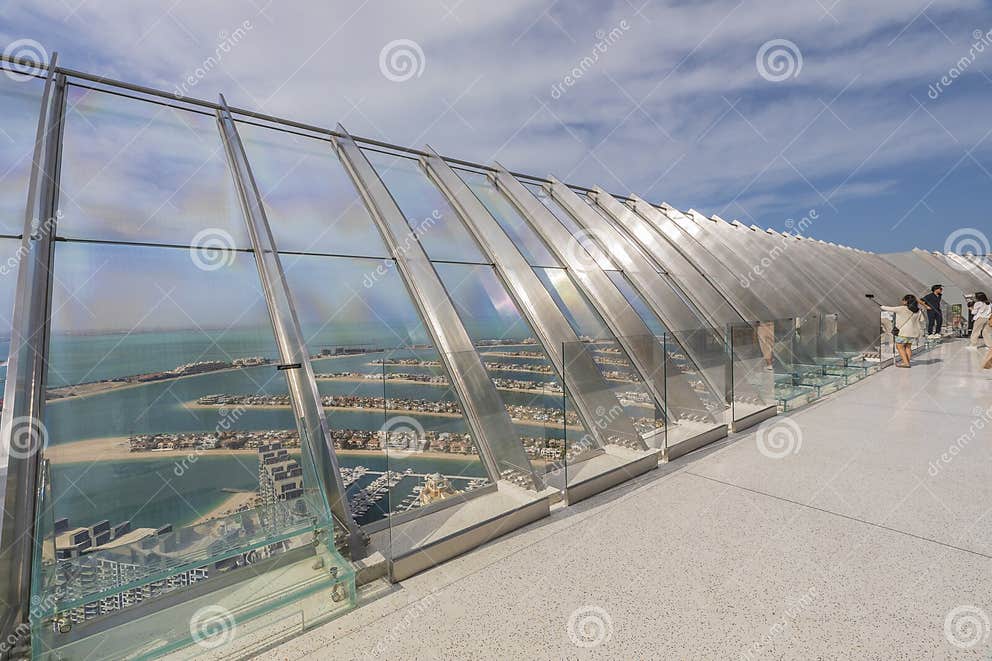 Panorama of Dubai from One of the Observation Decks Stock Image - Image ...