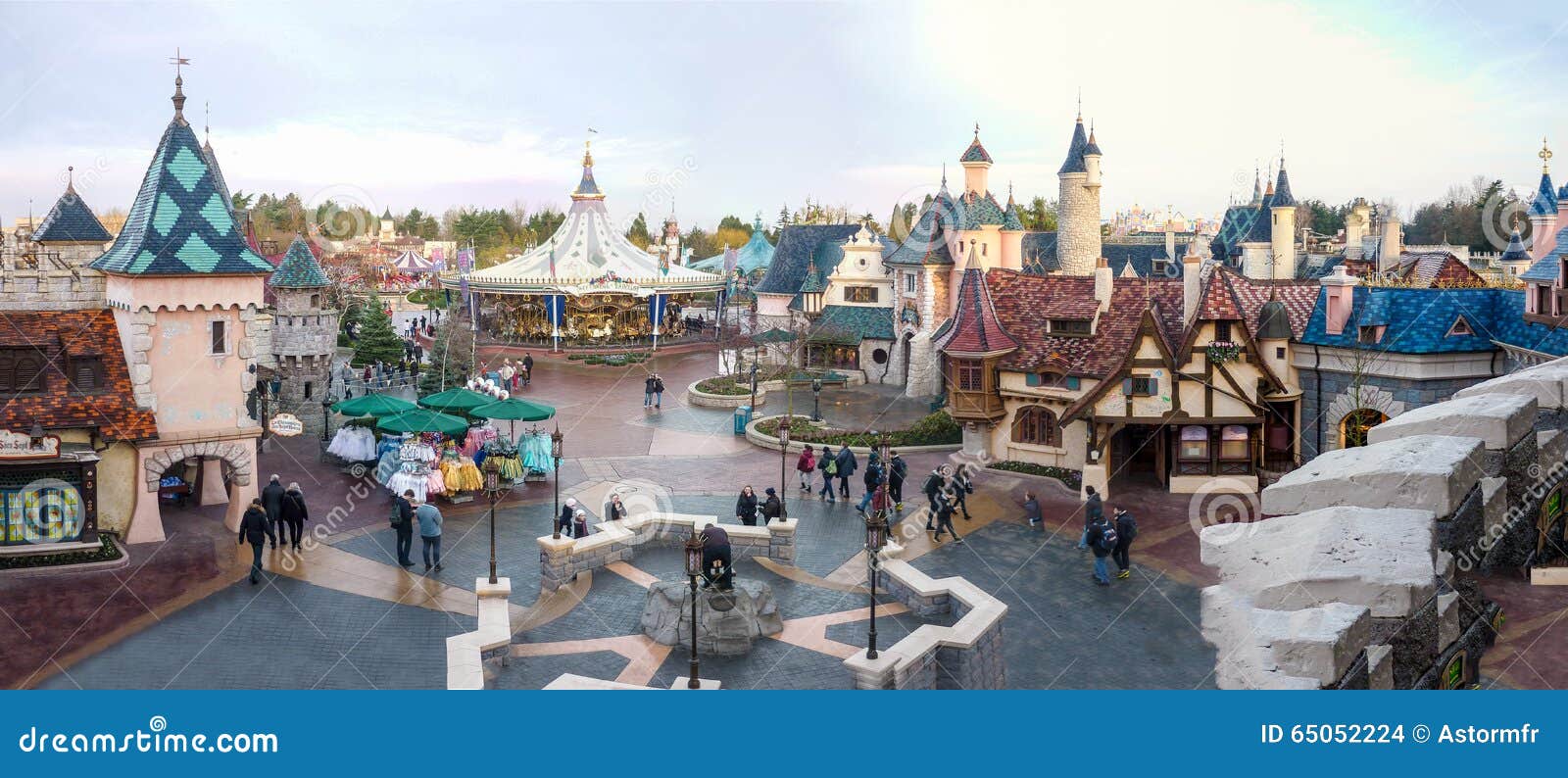 Fantasyland Disneyland Castle Editorial Image | CartoonDealer.com #62740712