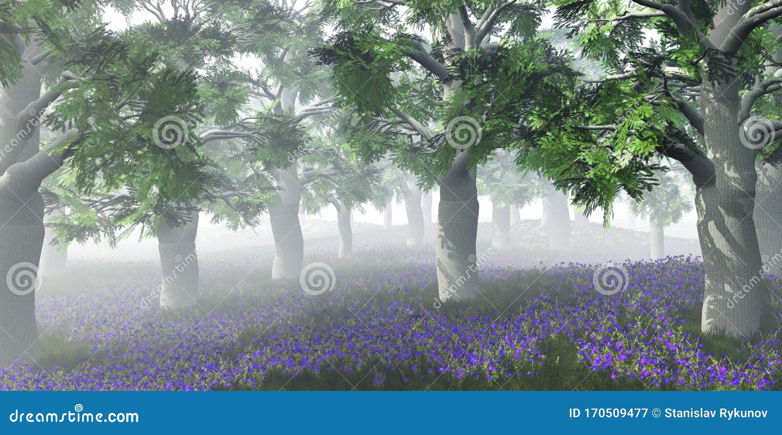 Panorama Of A Flower Meadow, HDRI, Environment Map Royalty-Free Stock ...