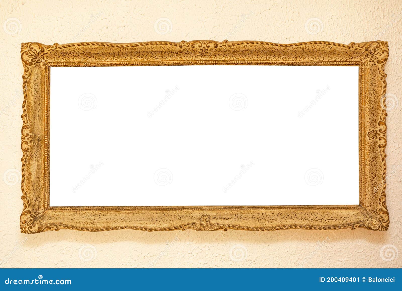 Panorama Frame stock image. Image of landscape, gold - 200409401