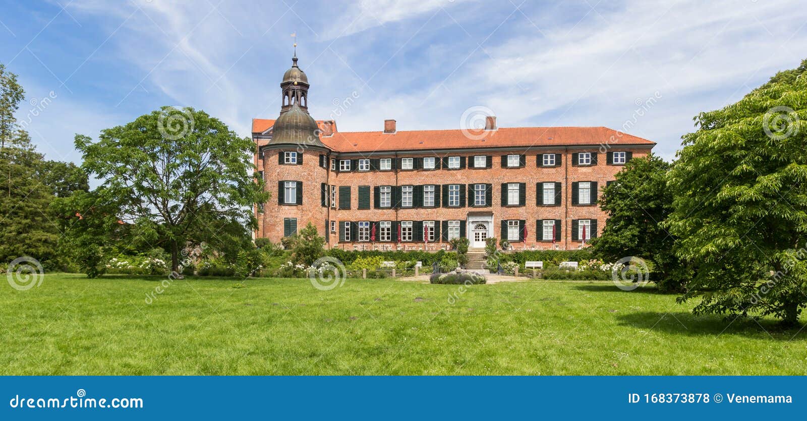 Panorama of the Historic Castle in Eutin Stock Photo - Image of ...