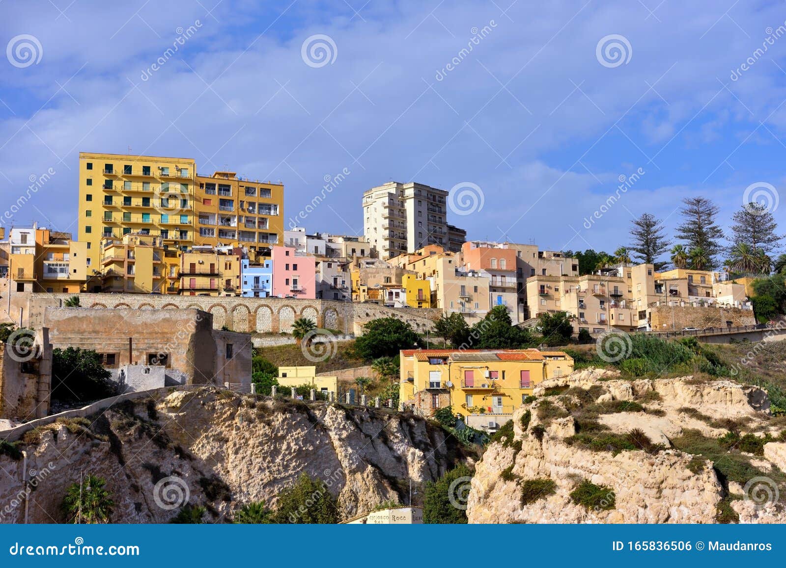 Sciacca sicily italy stock photo. Image of mediterranean - 165836506