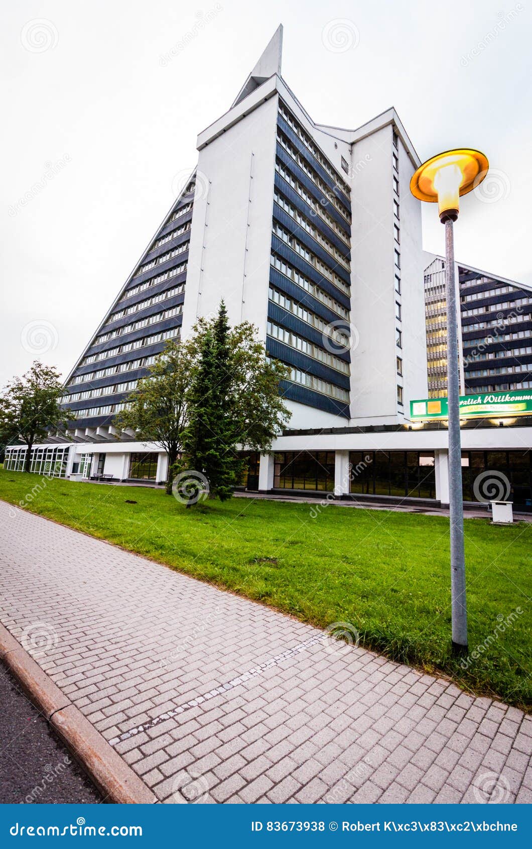 Panorama Hotel Oberhof editorial stock photo. Image of format - 83673938