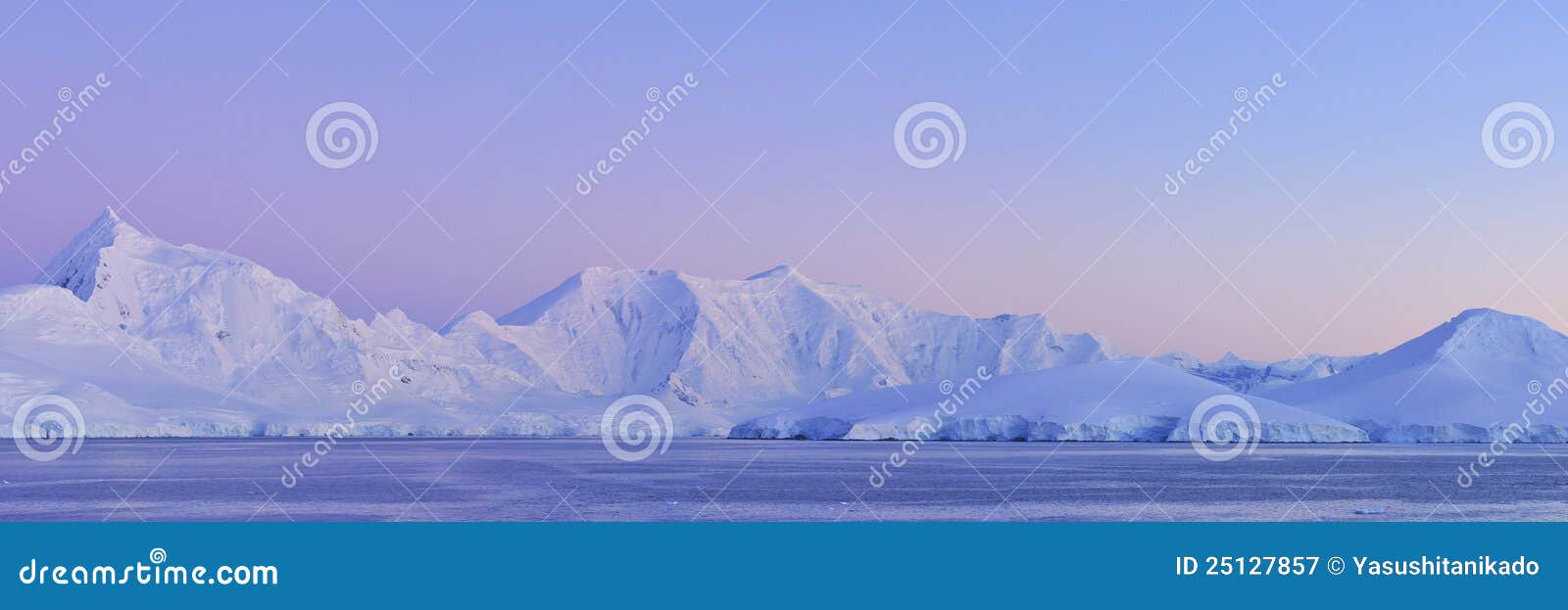 Panorama Ice Continent Antarctica Stock Image - Image of magnificent ...