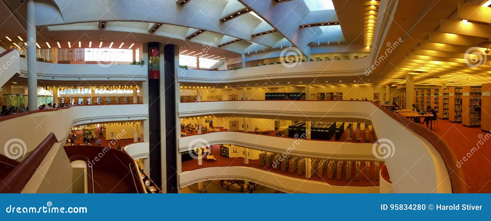 Panorama Image of the Toronto Reference Library Editorial Image - Image ...