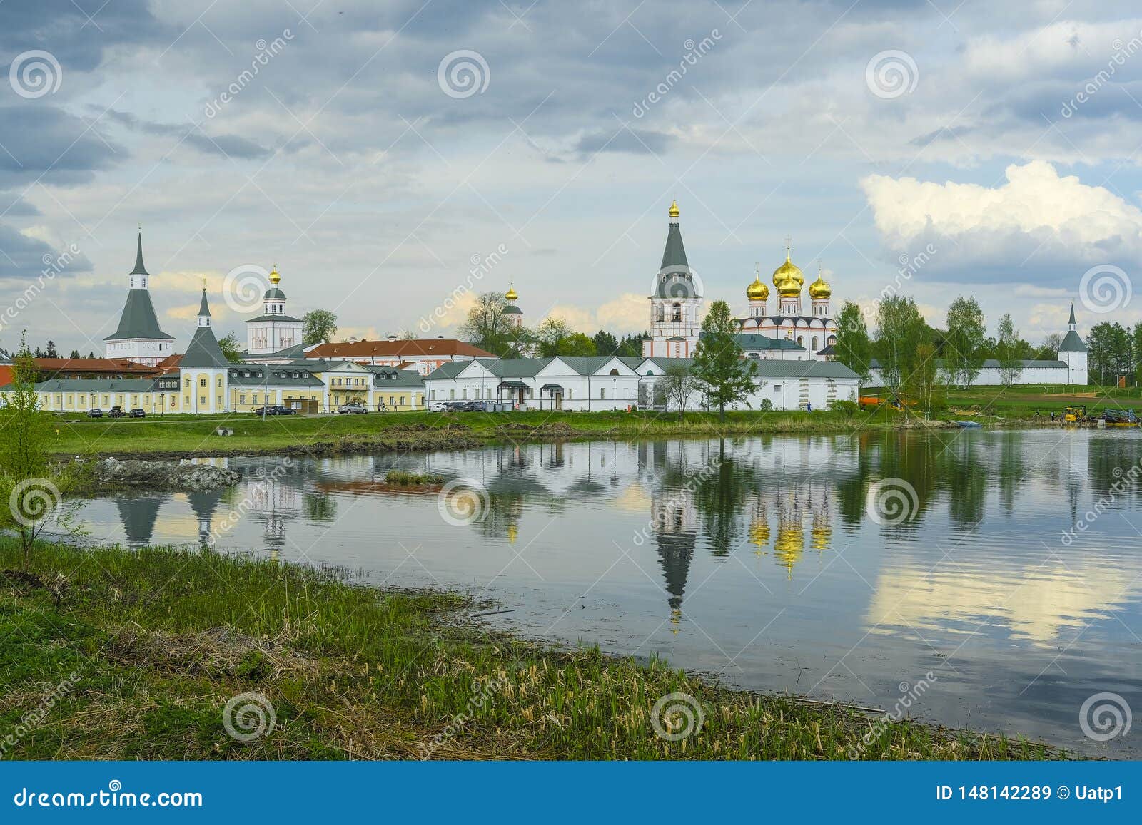 Iversky Monastery in Valdai in Russia Stock Image - Image of russia ...