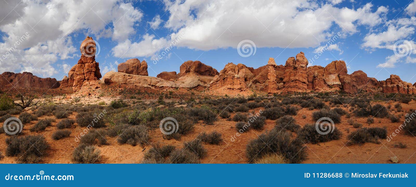 Panorama Moab Utah stock photo. Image of view, curve - 11286688