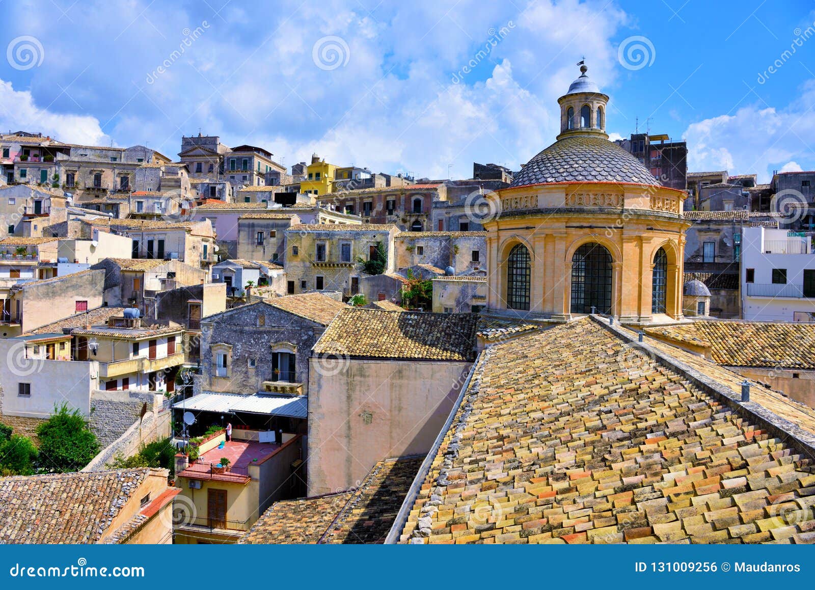 Modica Sicily Italy stock photo. Image of tourism, modica - 131009256