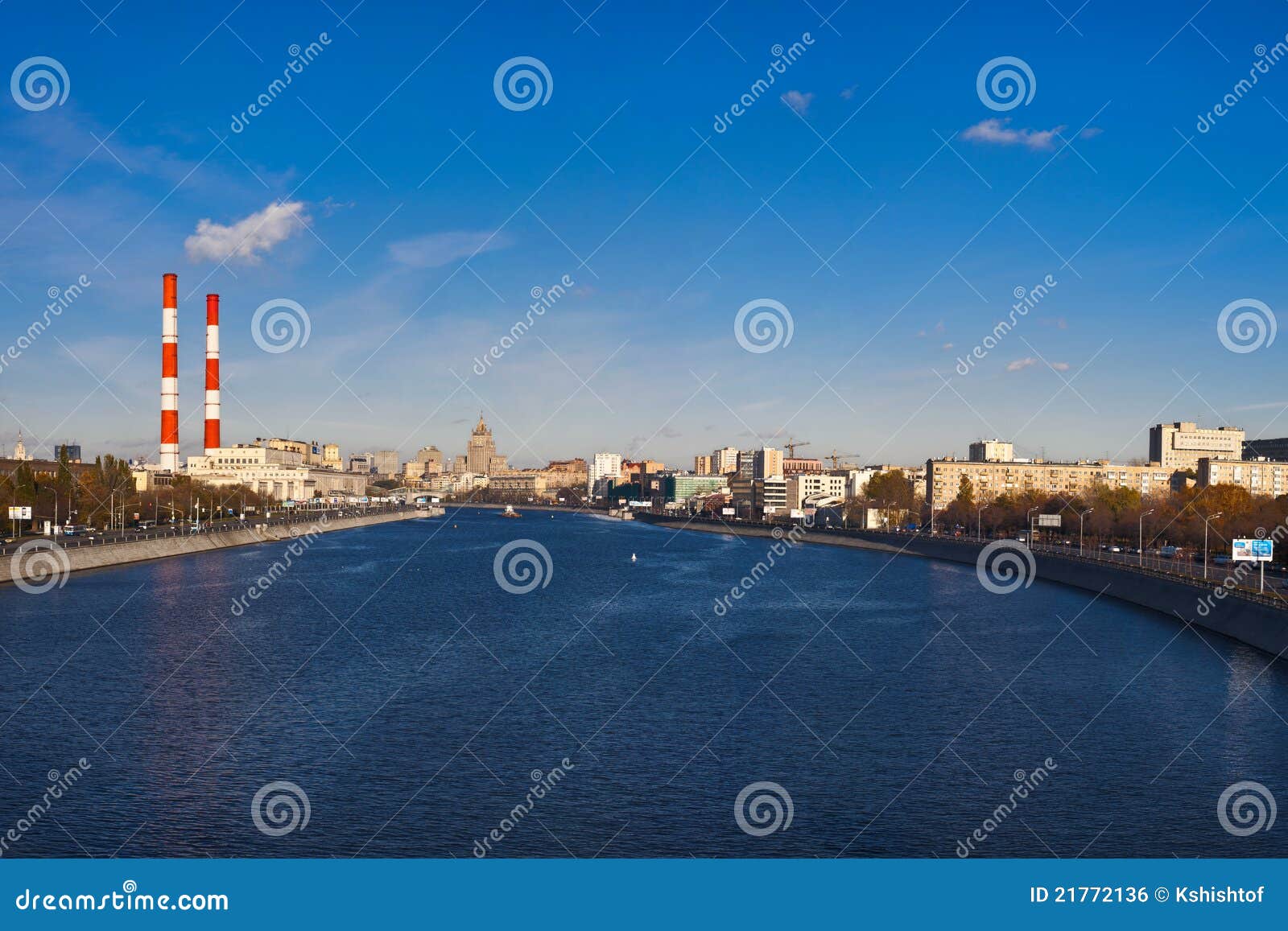 Panorama of Moscow editorial photo. Image of center, affairs - 21772136