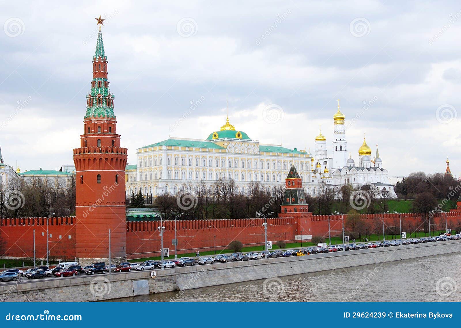Panorama Moskaus Der Kreml. Redaktionelles Stockbild - Bild von glocke ...