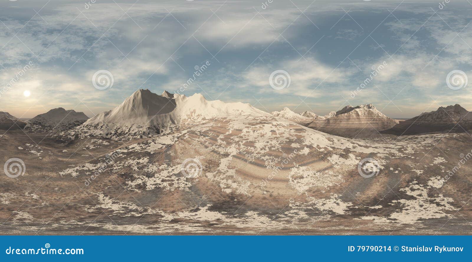 Panorama Mountains. Environment Map. HDRI Map Stock Photo - Image of ...