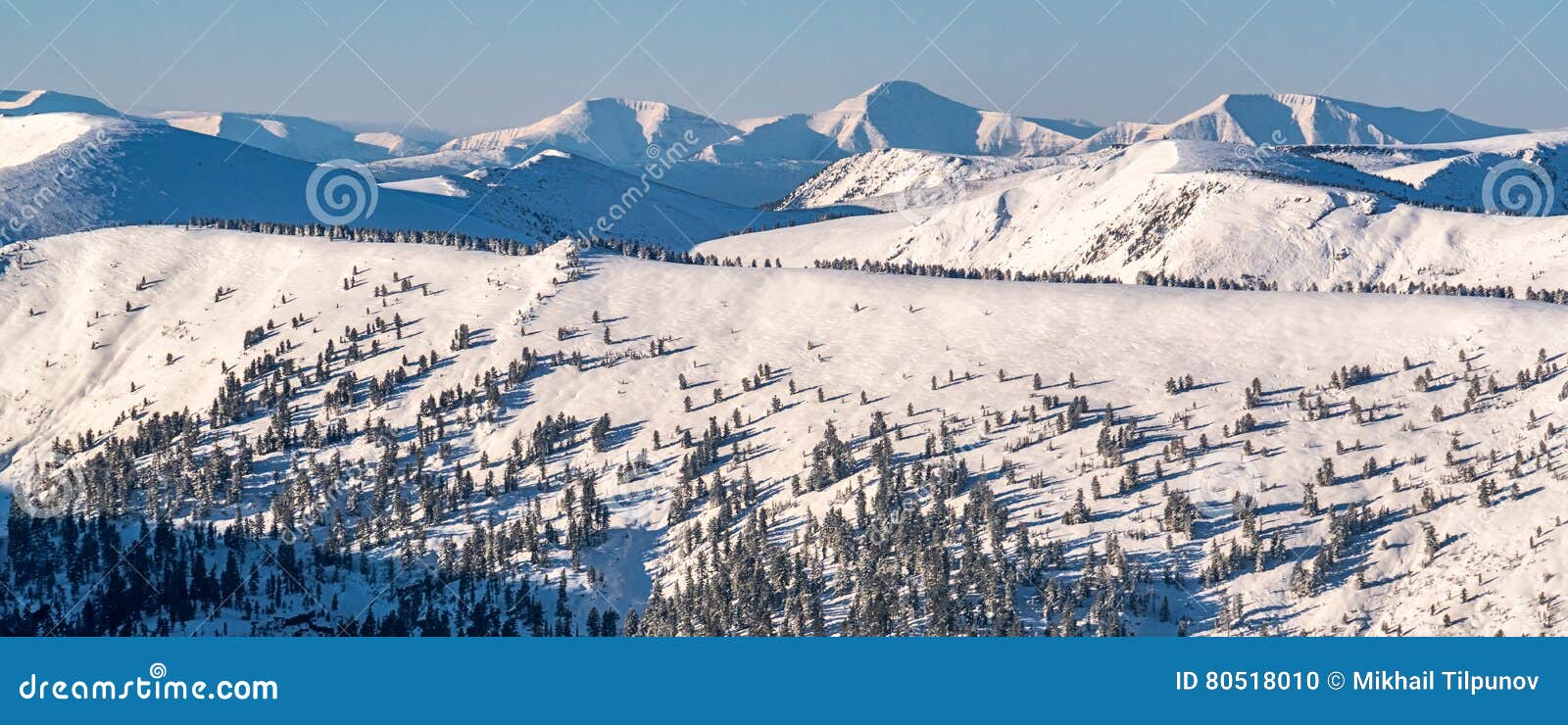 Panorama of Mountains in the Khamar-Daban Ridge Stock Photo - Image of ...