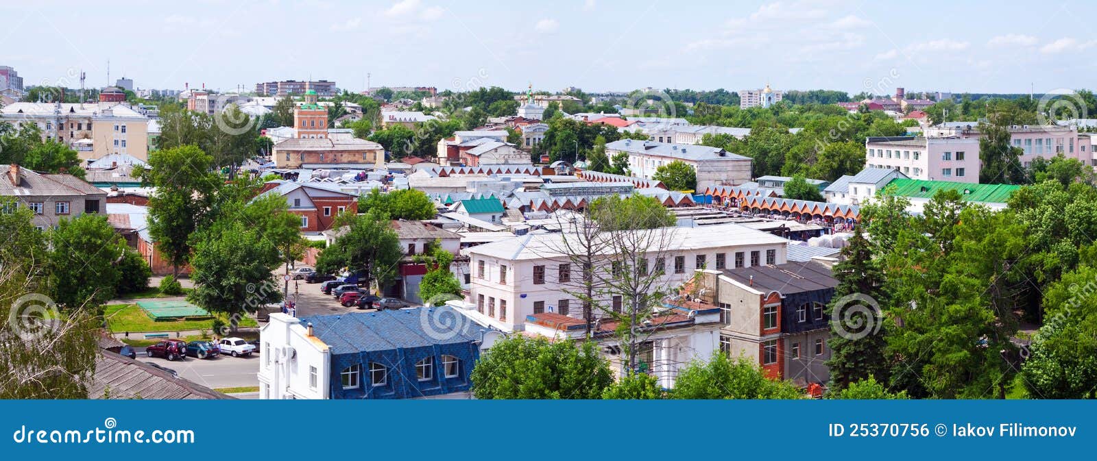 Panorama of Murom stock photo. Image of panorama, russia - 25370756