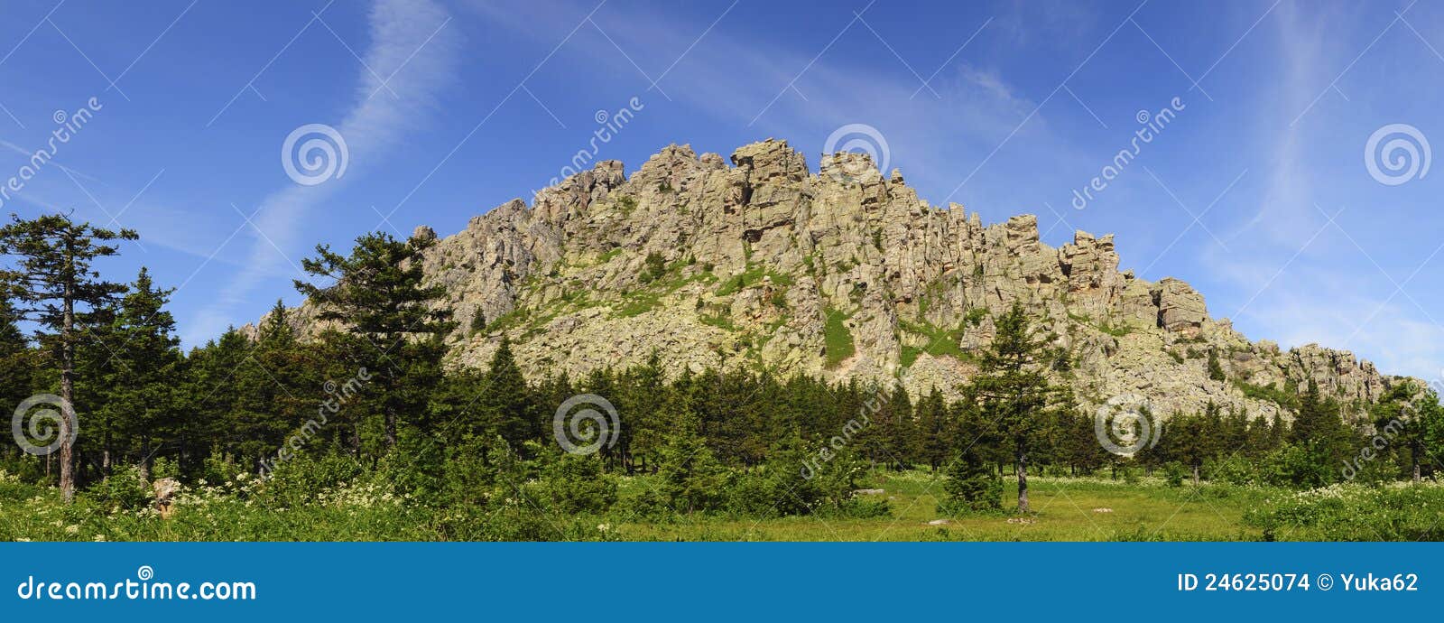 Panorama National Park Taganay Stock Photo - Image of mountains ...