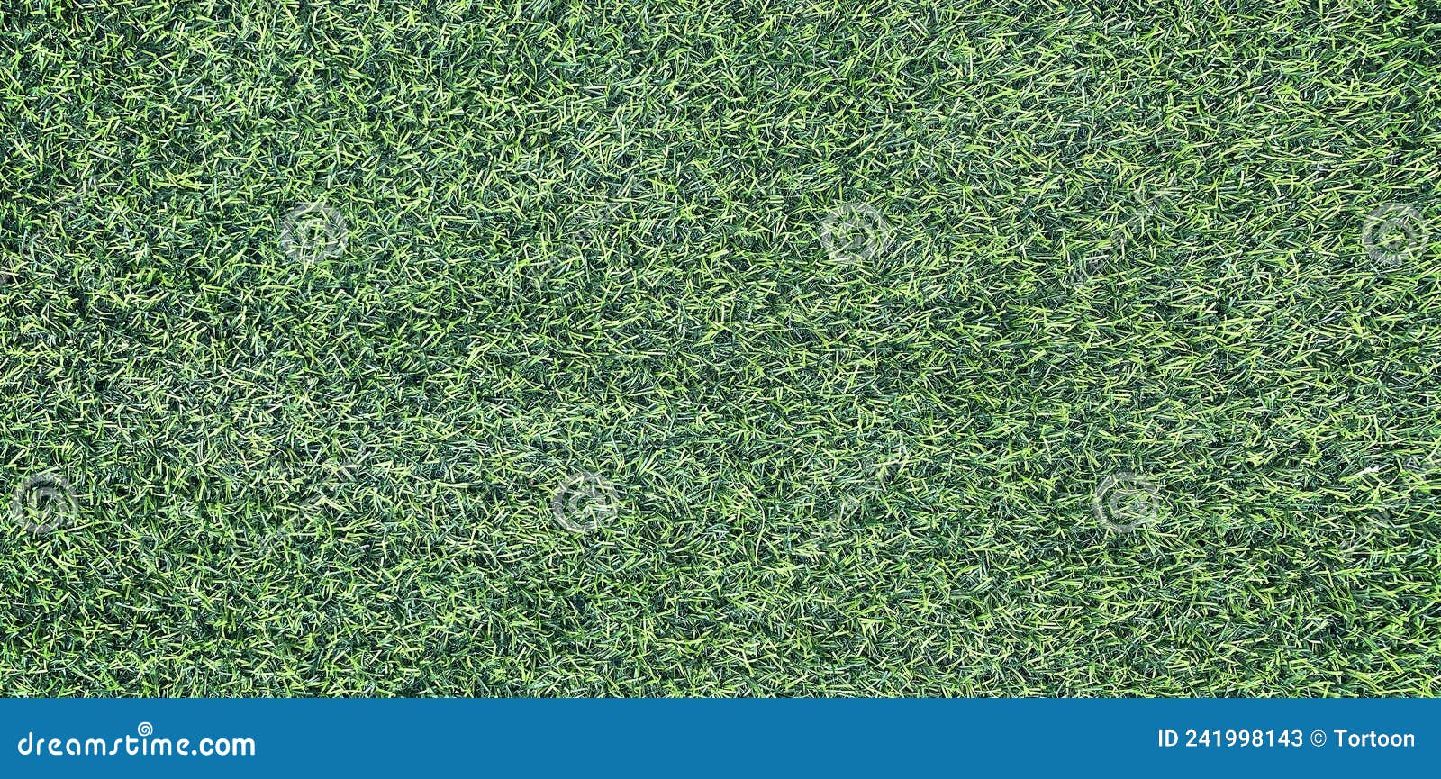 Panorama of New Green Artificial Turf Flooring Texture and Background ...
