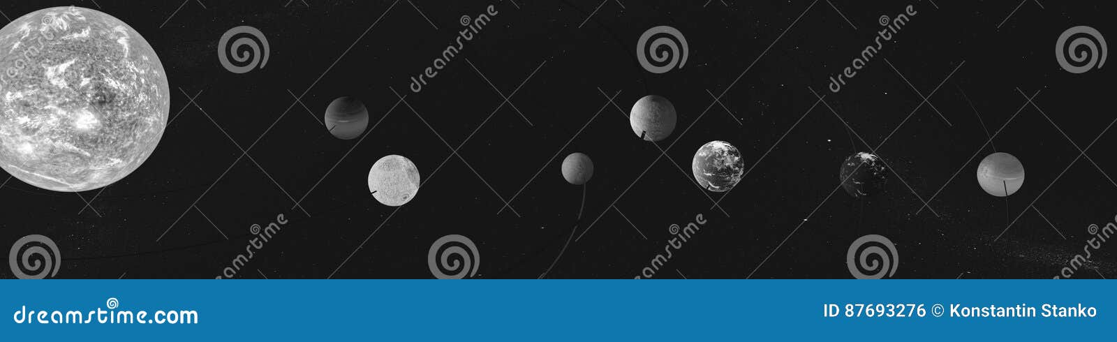 The Seven Planets In Order