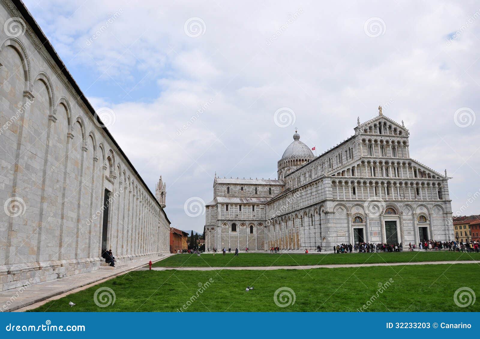 Panorama of the Pisa stock image. Image of italy, tuscan - 32233203