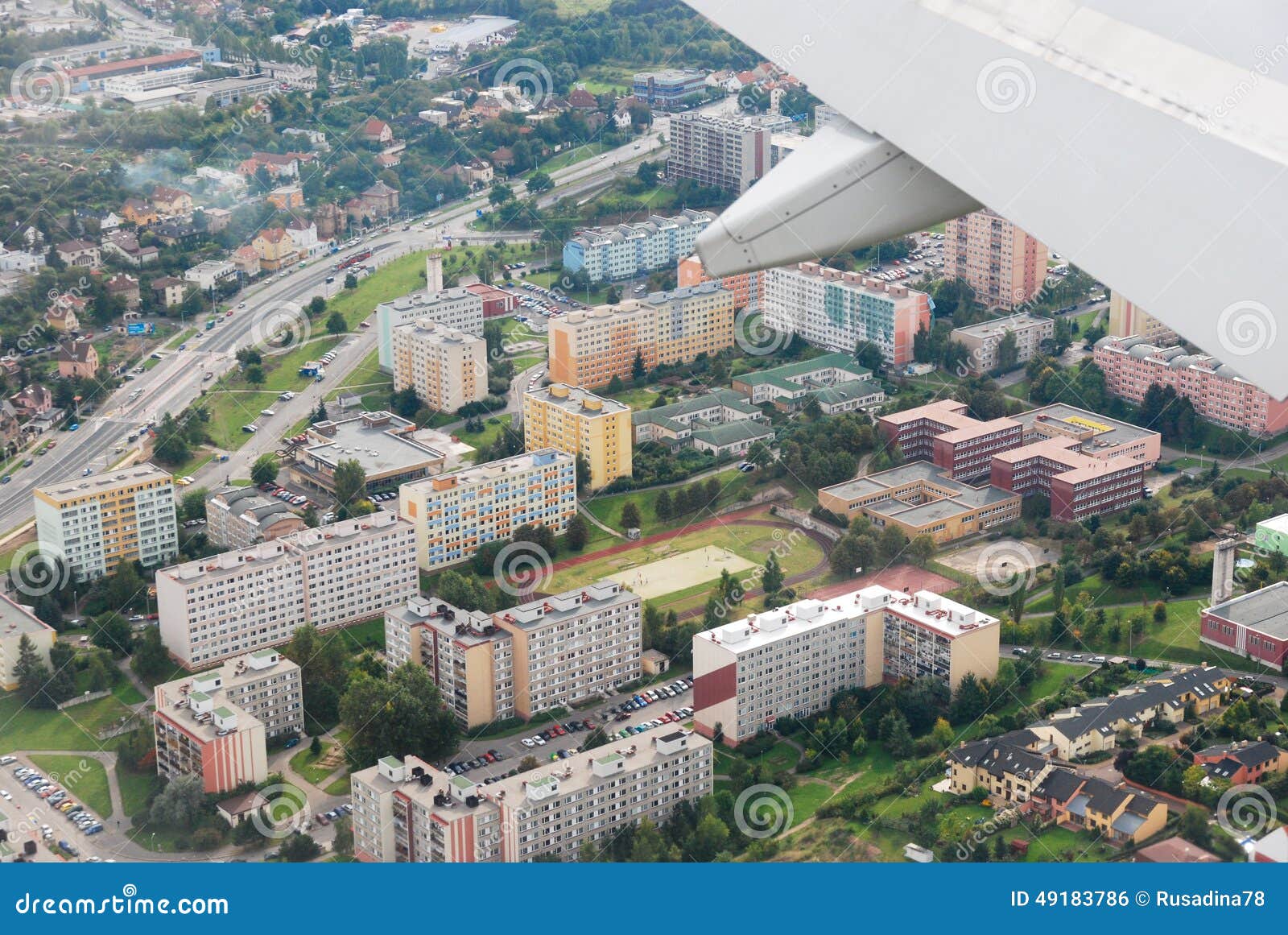 Panorama plain view stock photo. Image of german, wing - 49183786