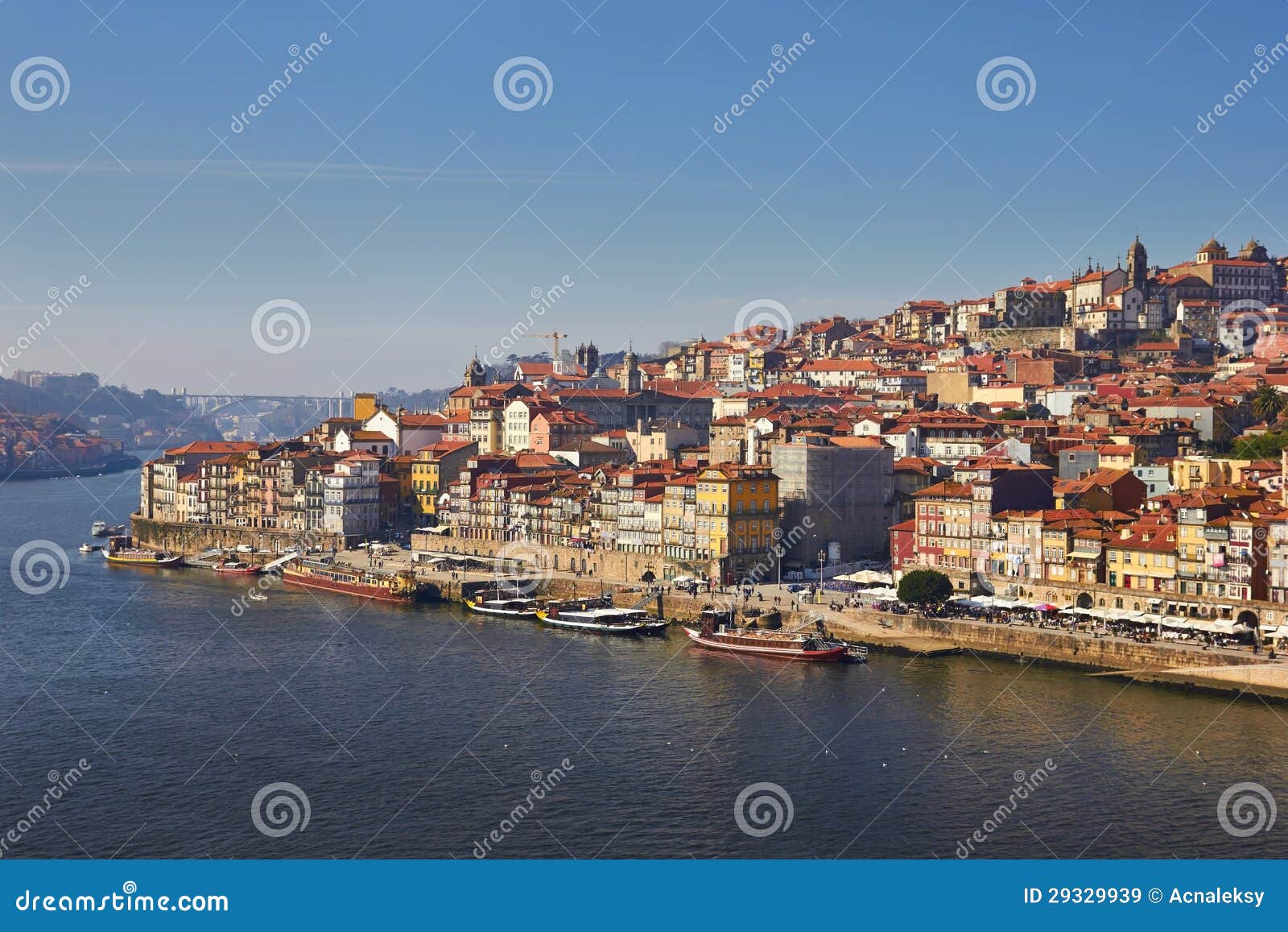Panorama of Porto stock image. Image of douro, unesco - 29329939