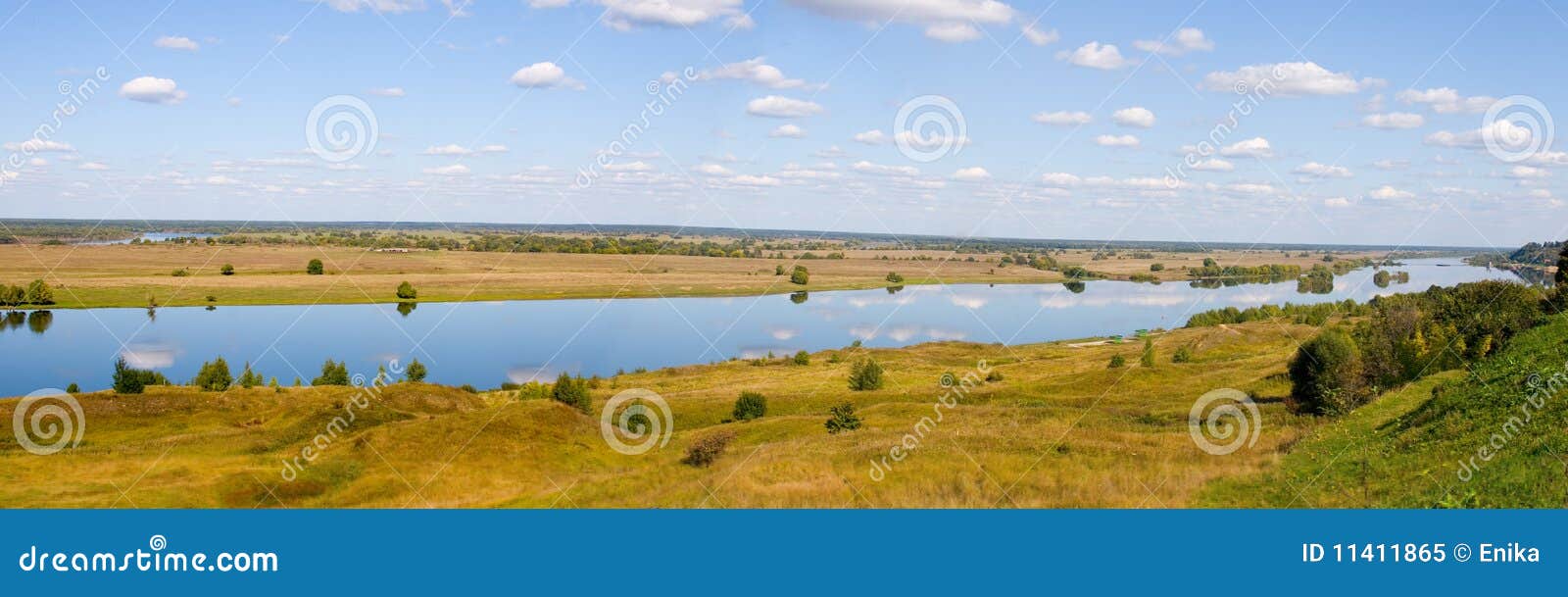Panorama of the river stock image. Image of concept, light - 11411865