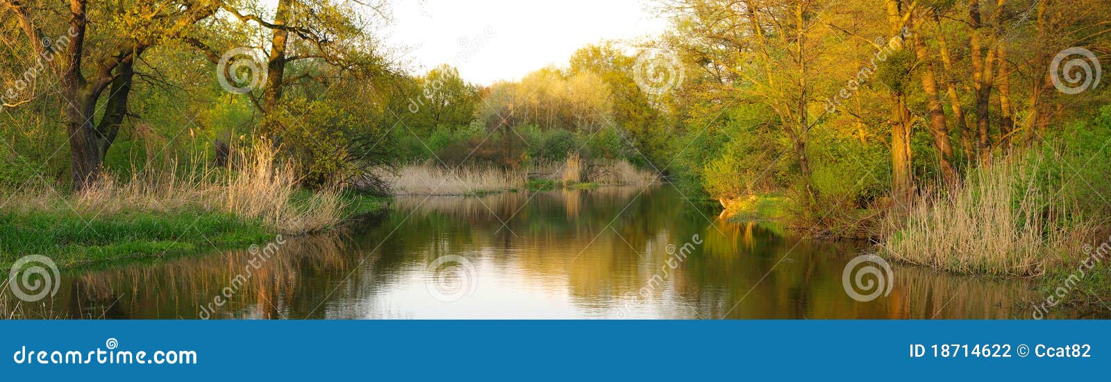 Panorama with river during stock photo. Image of panorama - 18714622