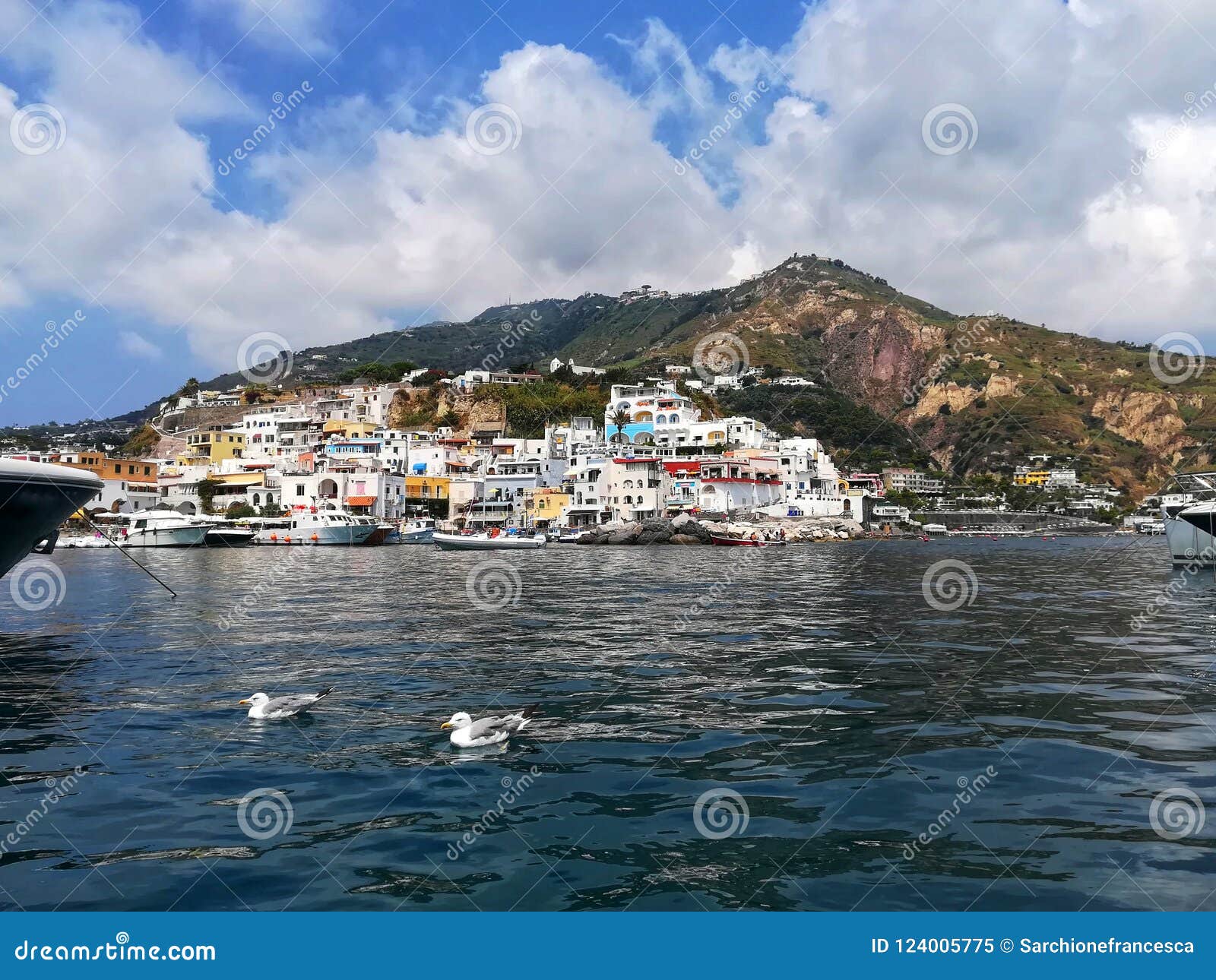 S. Angelo of Ischia stock image. Image of travel, coastline - 124005775