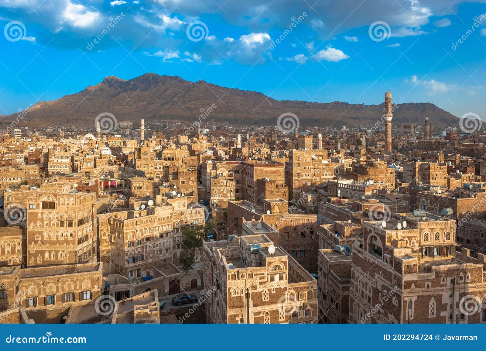 Sanaa, Capital Of Yemen Royalty-Free Stock Photography | CartoonDealer ...