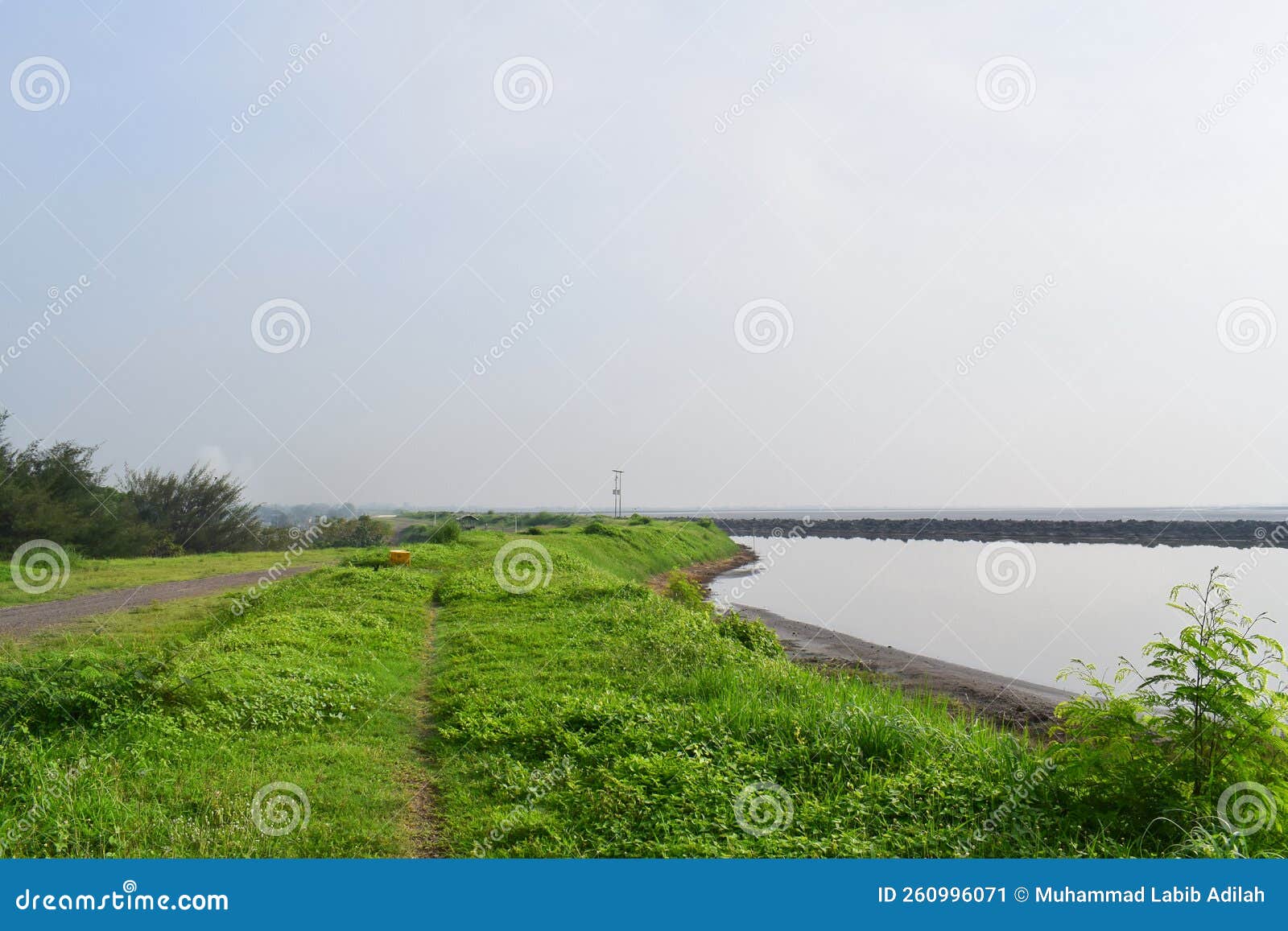 Panorama of the Sidoarjo Mud or Lapindo Mud is a Hot Mud Eruption Event ...