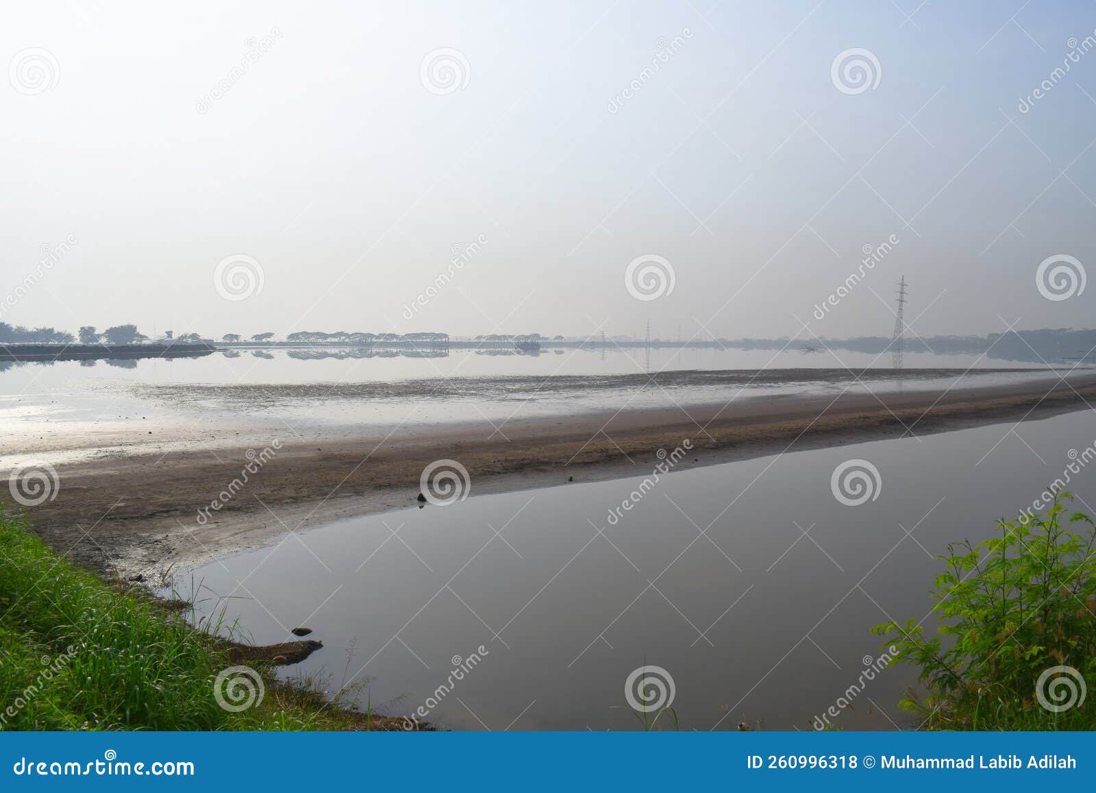 Panorama of the Sidoarjo Mud or Lapindo Mud is a Hot Mud Eruption Event ...