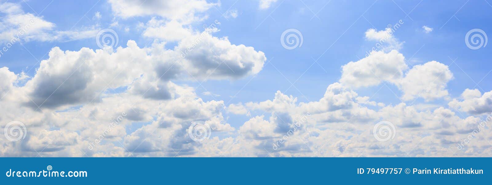 Panorama Sky and Cloud Background. Stock Image - Image of scenic ...