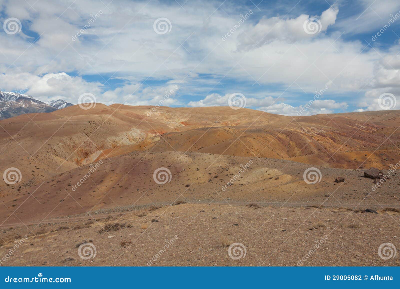 Panorama of the steppe stock photo. Image of cloudscape - 29005082