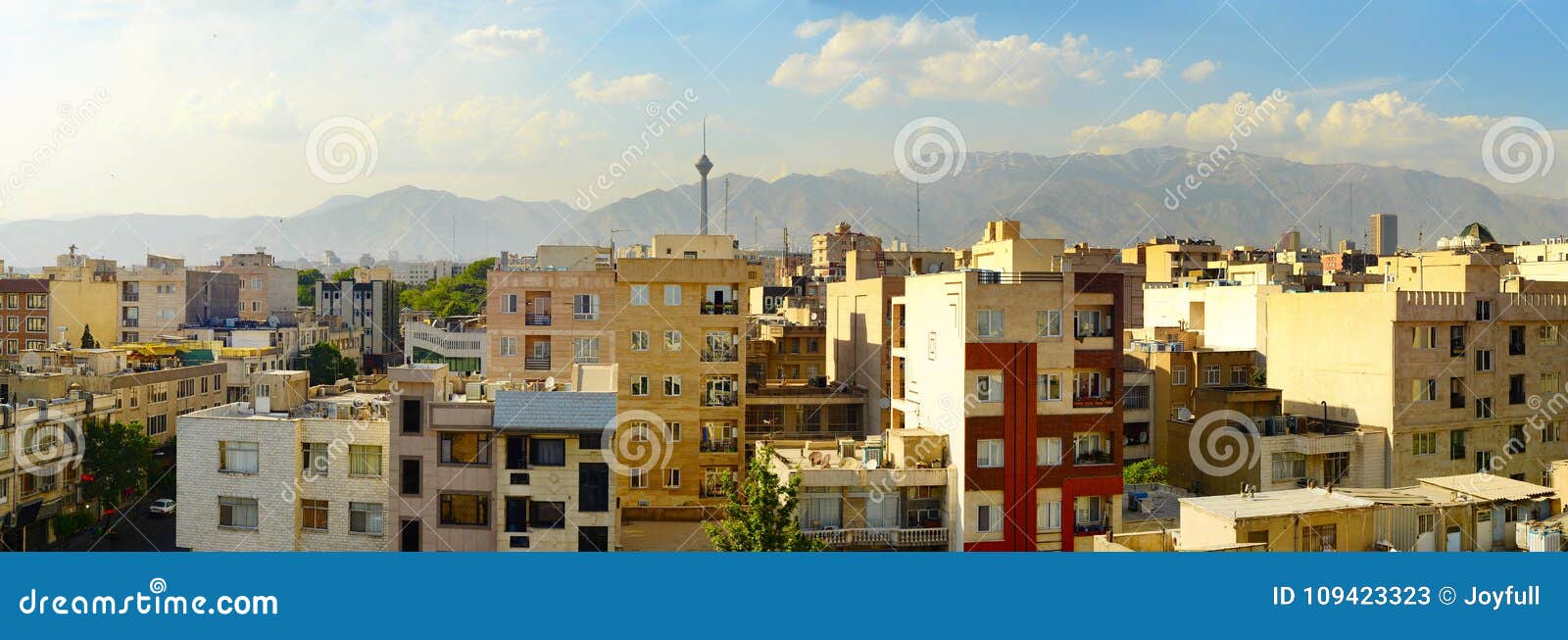 Tehran Panoramic View. Iran Editorial Stock Photo - Image of asian ...