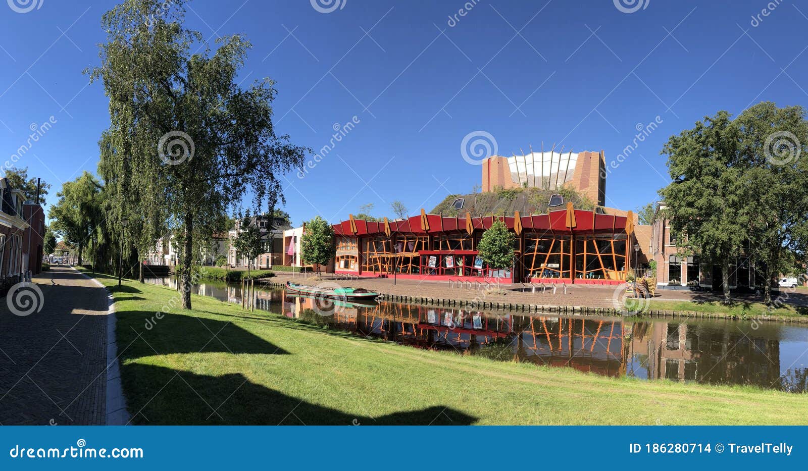 Panorama from the Theater in Sneek Stock Photo - Image of reflection ... Panorama from the Theater in Sneek Stock Photo - Image of reflection ...