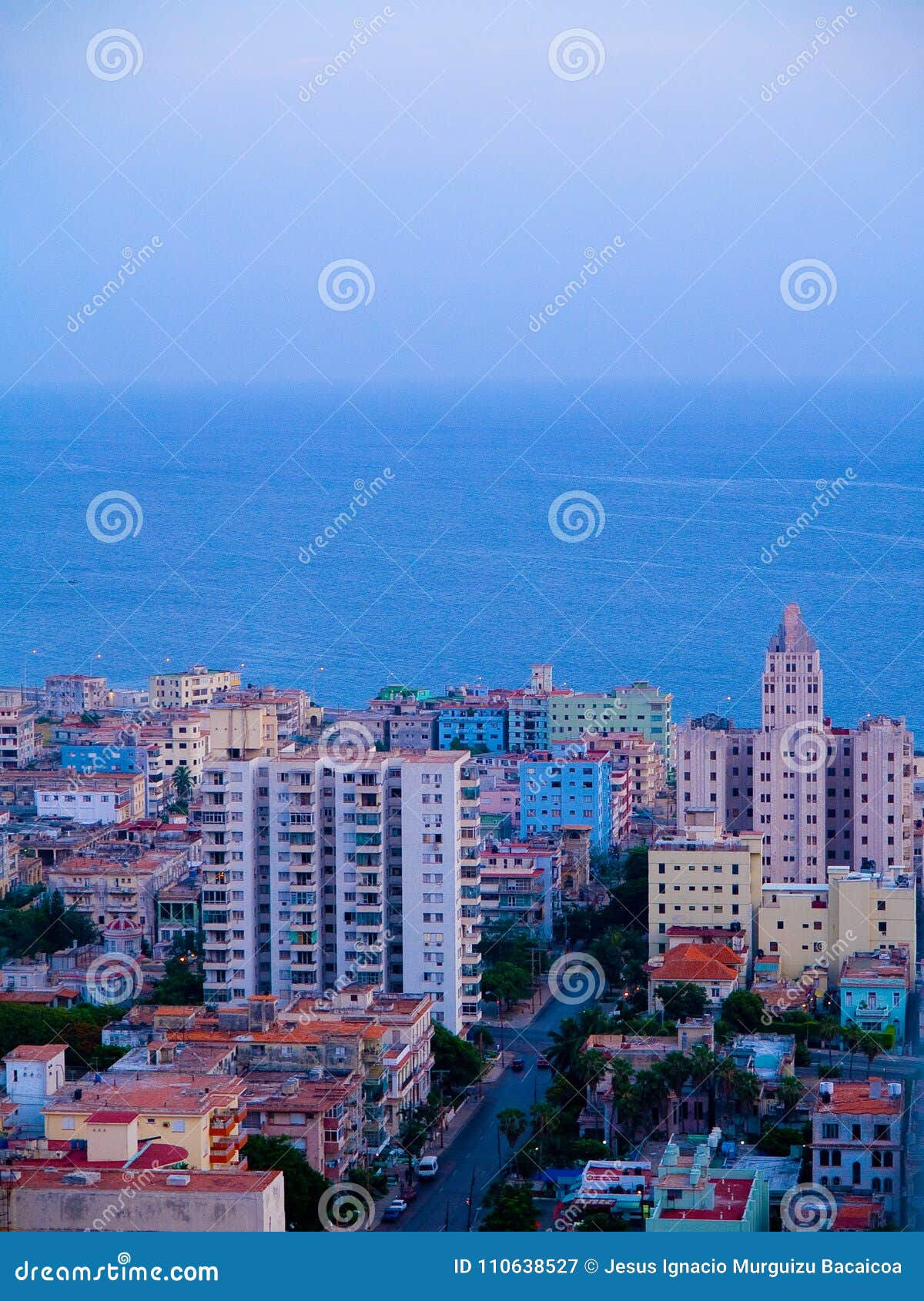 Panorama Van De Hoofdstad Van Cuba, Havana 5 Stock Afbeelding - Image ...