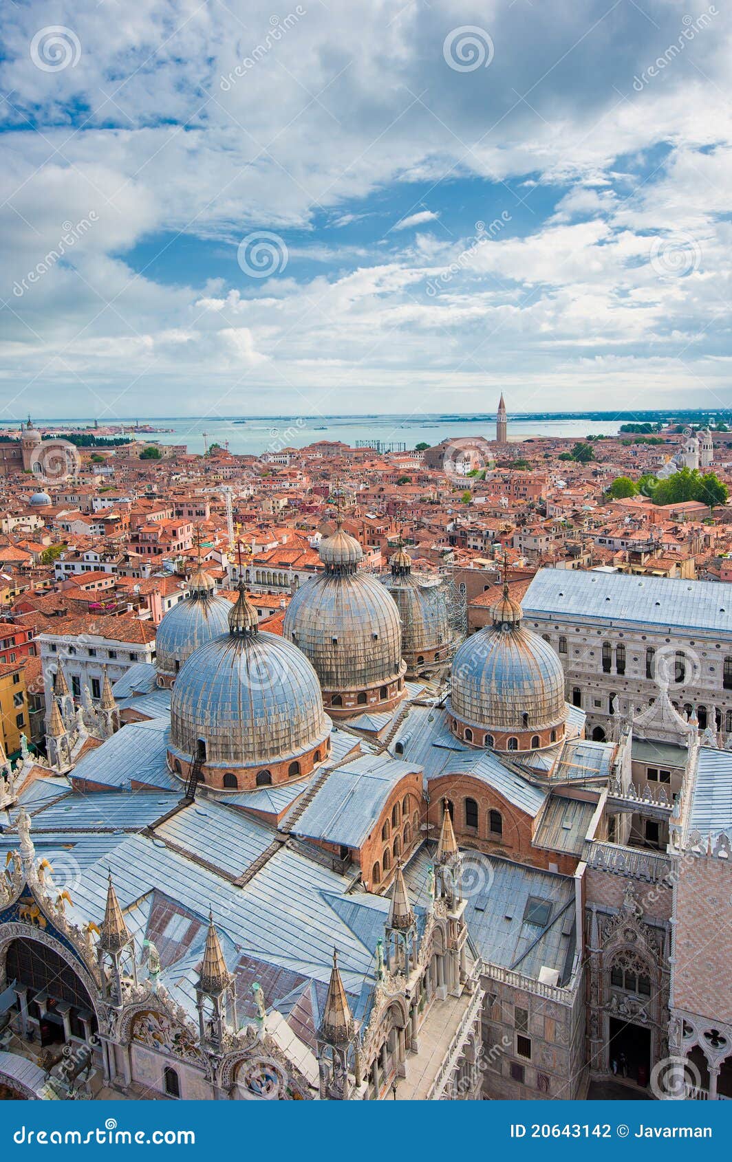 Panorama of Venice, Italy stock photo. Image of destination - 20643142
