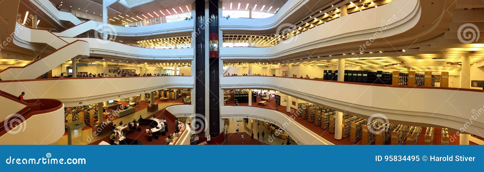 A Panorama View of the Toronto Reference Library Editorial Image ...