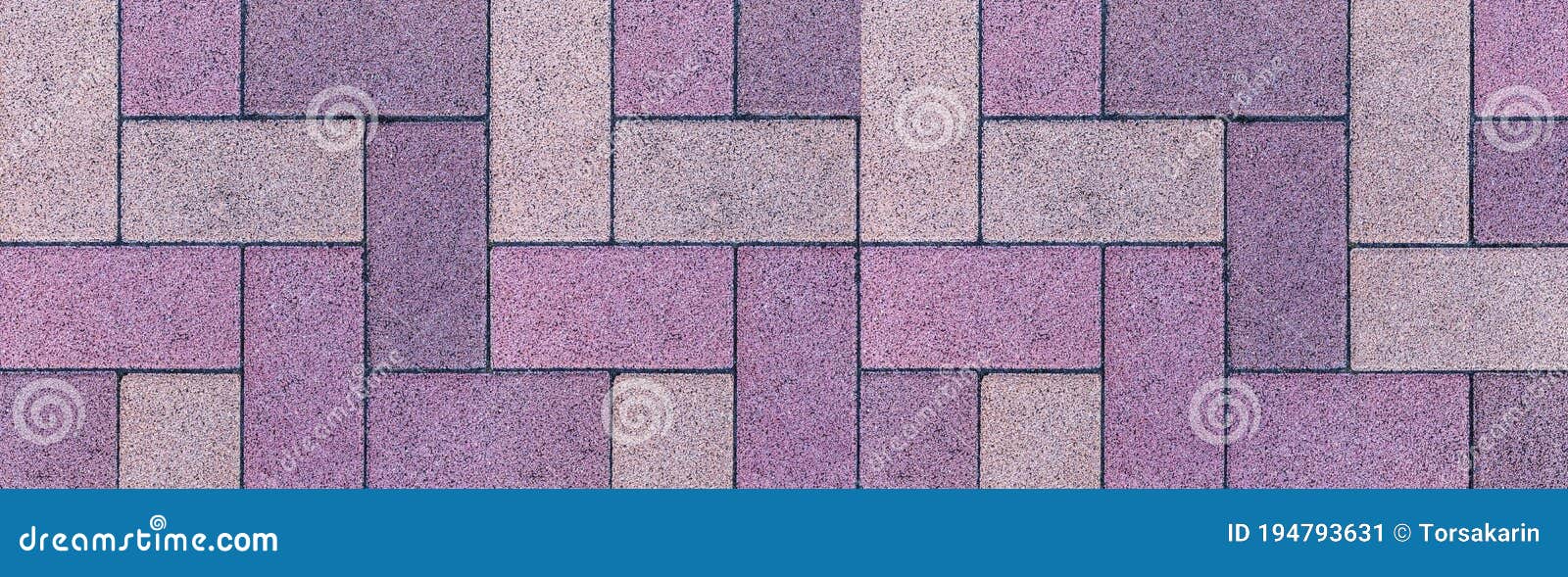 Vintage Purple Cobblestone Pavement Pattern and Background Stock ...