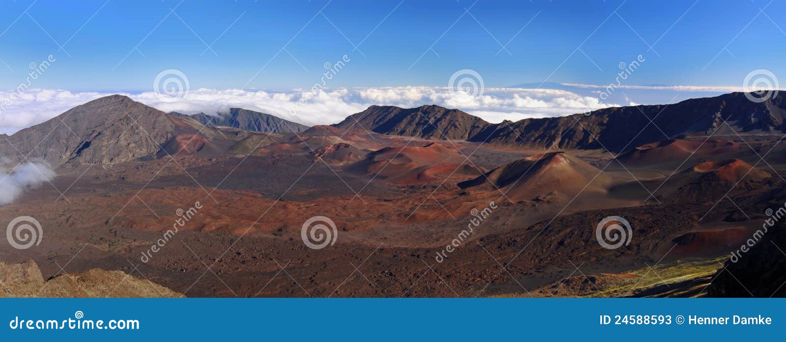 Panorama Of Volcano Gunung Agung In Bali. Royalty-Free Stock ...