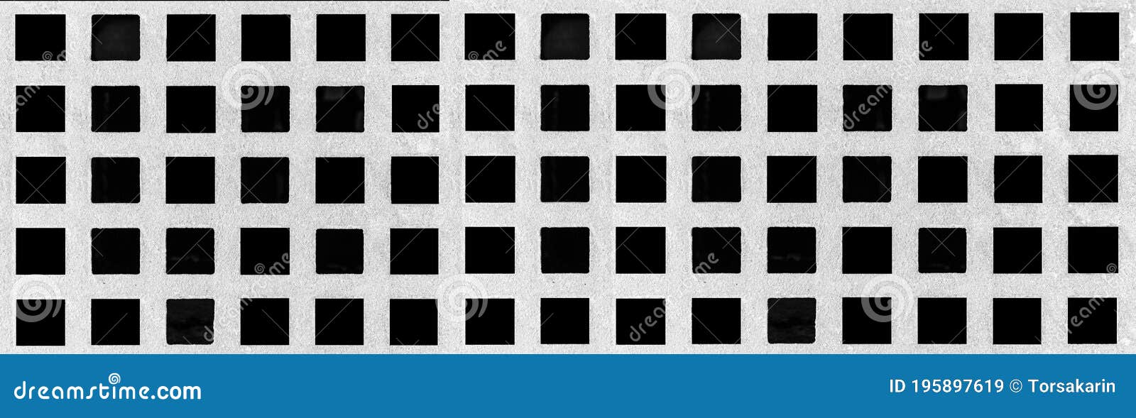White Steel Grating Isolated on Back Background Stock Illustration ...