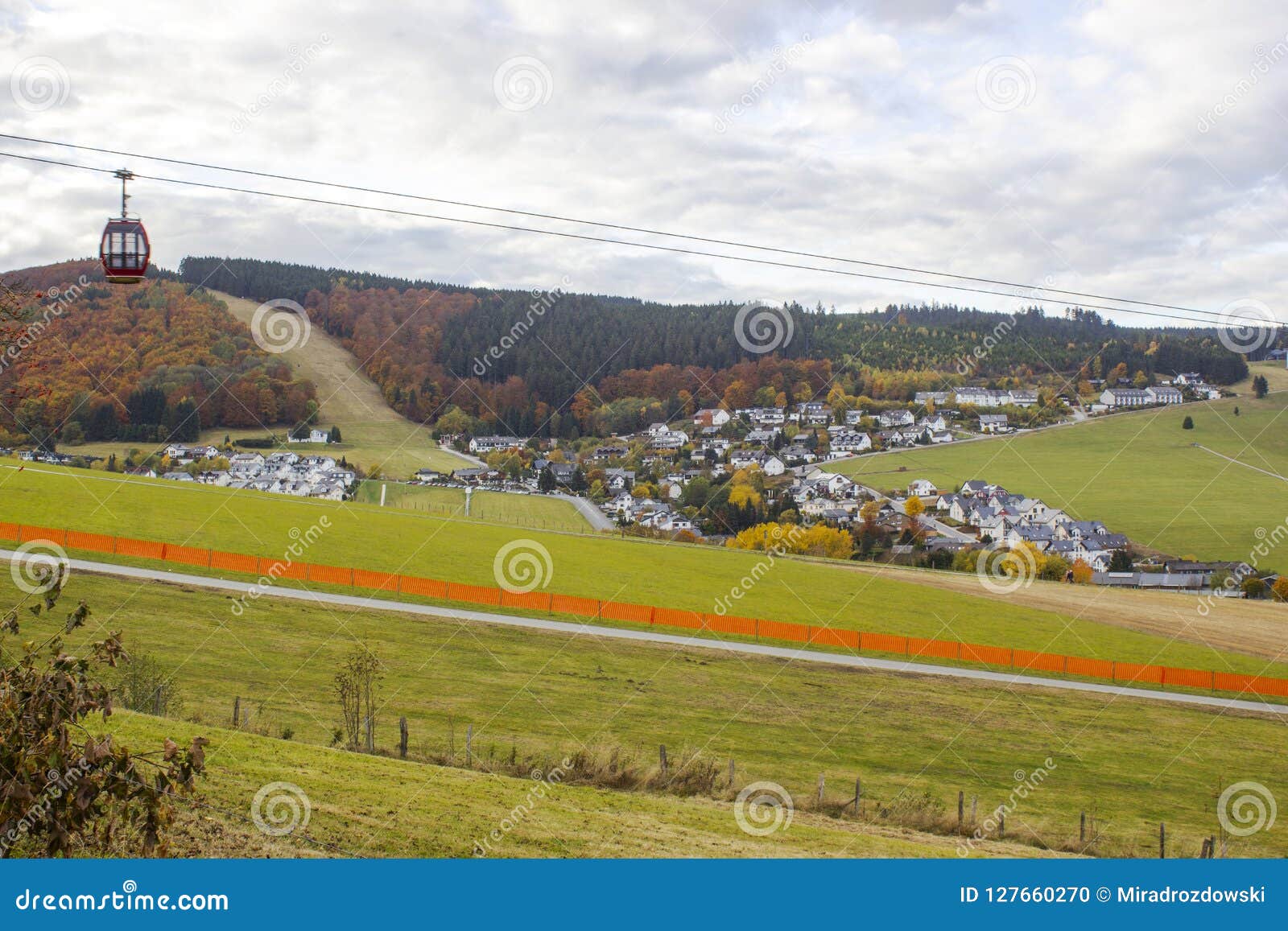 Panorama of Willingen in the Sauerland Region Stock Photo - Image of ...
