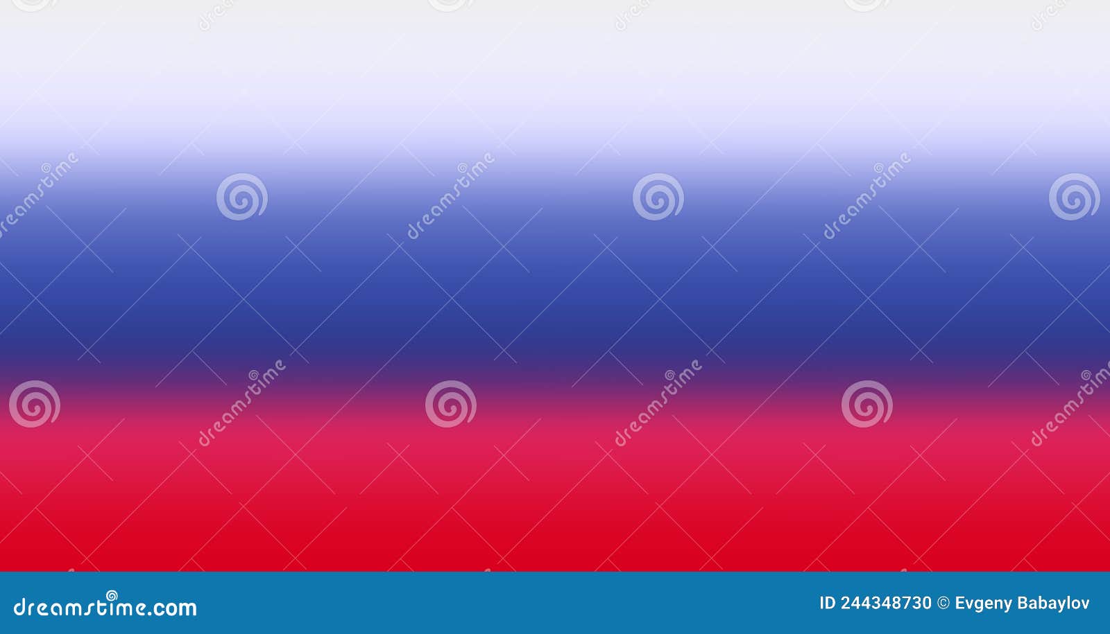 Panoramic Abstract Gradient Flag of Russia - Vector Stock Vector ...