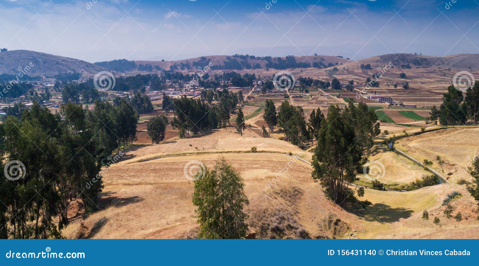Mantaro Valley in Huancayo, Peru Stock Photo - Image of climate, cereal ...