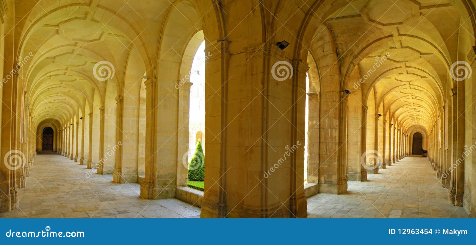 Panoramic Archway stock photo. Image of historical, design - 12963454