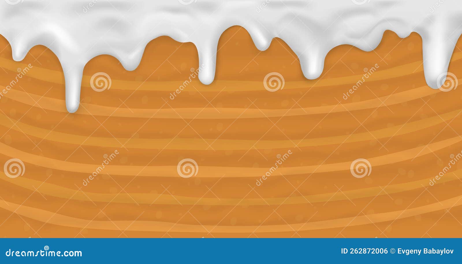 Panoramic Background Layer Cake, Food Texture - Vector Stock Vector ...
