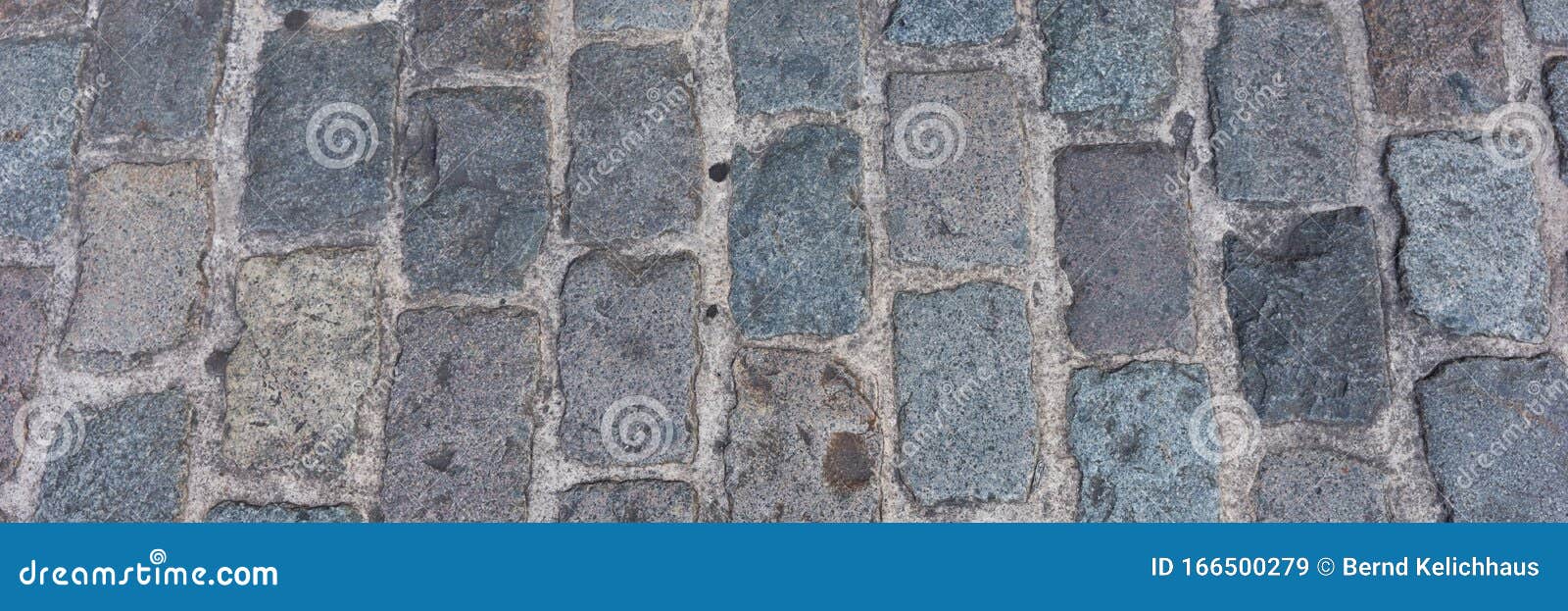 Panoramic Background of Old Cobblestone Pavement Stock Image - Image of ...