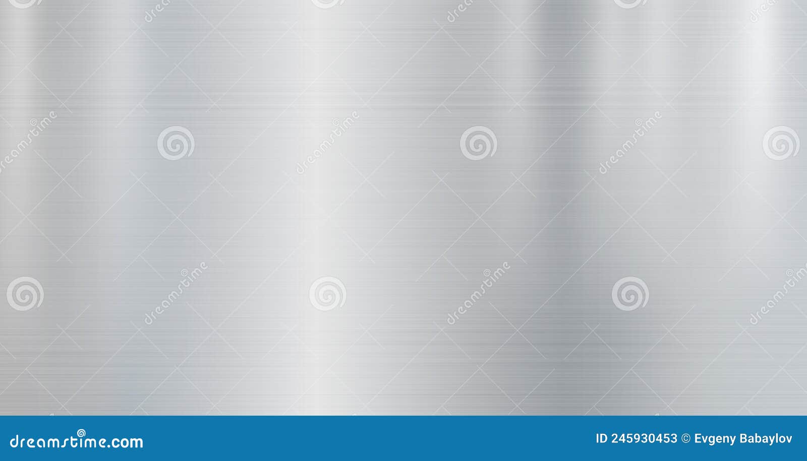 Panoramic Background Silver Steel Metal Texture - Vector Stock Vector ...